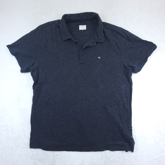 rag & bone | Shirts | Rag Bone Men Polo Shirt Xl Gray Standard Issue ...